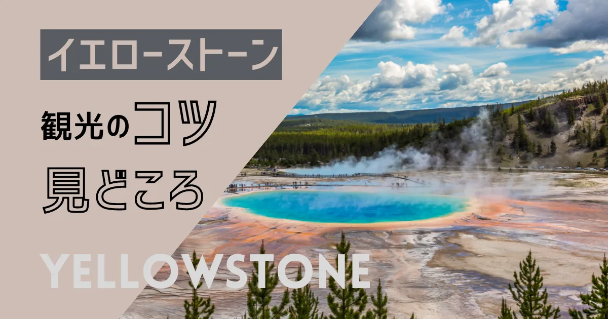 【知らないと損】イエローストーン国立公園｜観光の見どころ・モデルコース・ツアー | つきらいふ in the USA